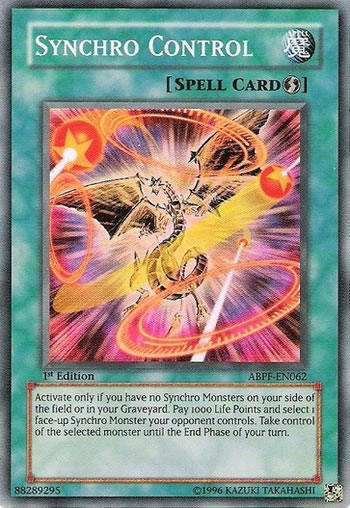 YuGiOh Synchro Control