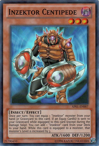 Inzektor Centipede - Yu-Gi-Oh!