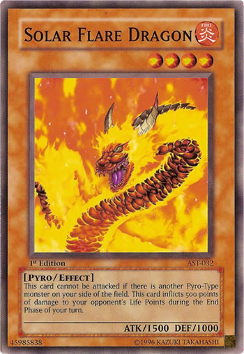 Solar Flare Dragon - Yu-Gi-Oh!
