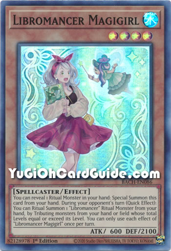 YuGiOh Libromancer Magigirl