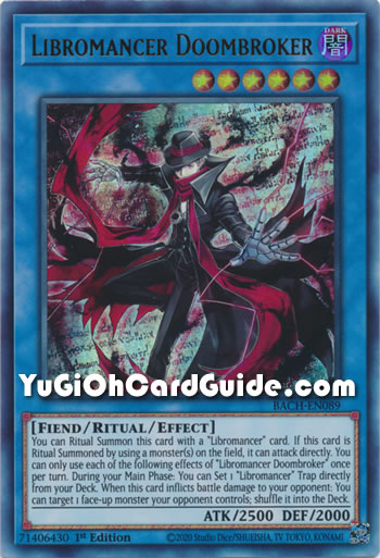 YuGiOh Libromancer Doombroker