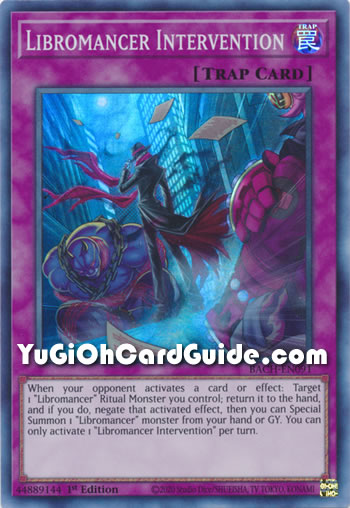 YuGiOh Libromancer Intervention