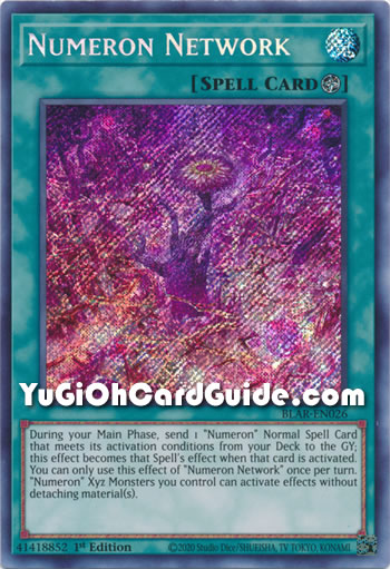 YuGiOh Numeron Network