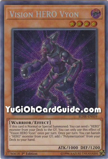 Vision HERO Vyon - Yu-Gi-Oh!