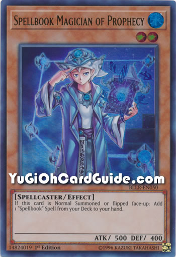 YuGiOh Spellbook Magician of Prophecy