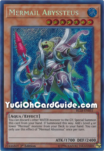 Mermail Abyssteus - Yu-Gi-Oh!