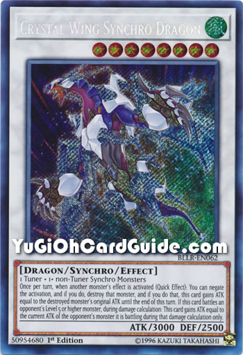 Crystal Wing Synchro Dragon - Yu-Gi-Oh!