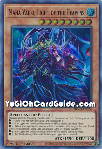 YuGiOh Maha Vailo, Light of the Heavens