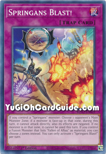 YuGiOh Springans Blast!