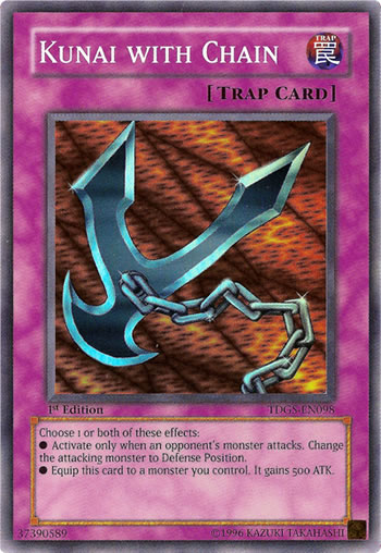 Kunai with Chain - Yu-Gi-Oh!