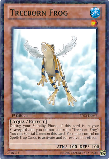 YuGiOh Treeborn Frog
