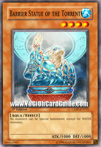 Barrier Statue of the Torrent - Yu-Gi-Oh!