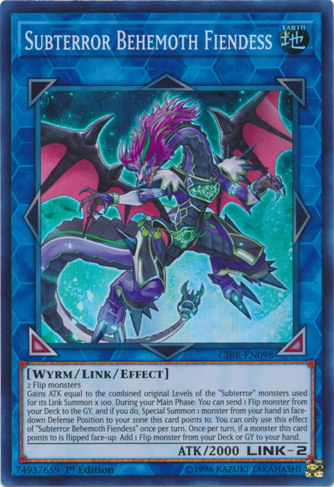 Subterror Behemoth Fiendess - Yu-Gi-Oh!