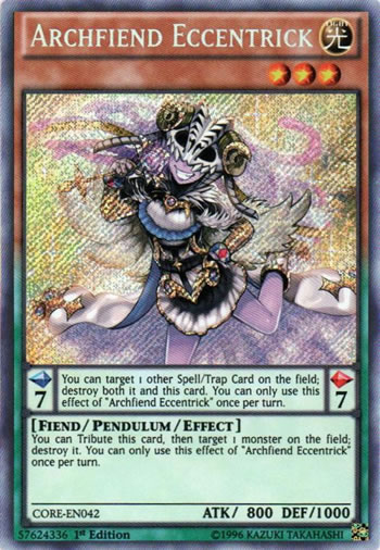 Archfiend Eccentrick - Yu-Gi-Oh!