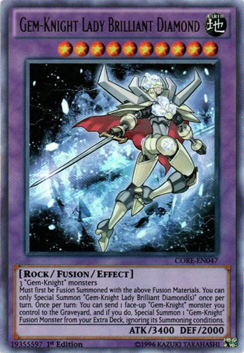 Gem-Knight Lady Brilliant Diamond - Yu-Gi-Oh!
