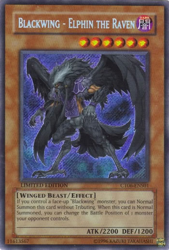 YuGiOh Blackwing - Elphin the Raven