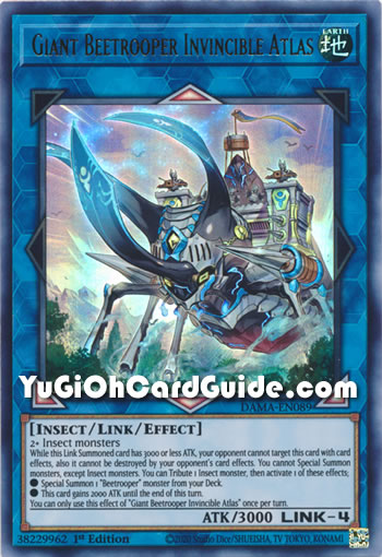 Giant Beetrooper Invincible Atlas - Yu-Gi-Oh!