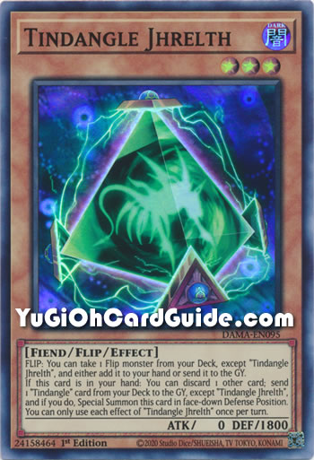 YuGiOh Tindangle Jhrelth
