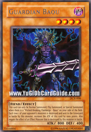 YuGiOh Guardian Baou