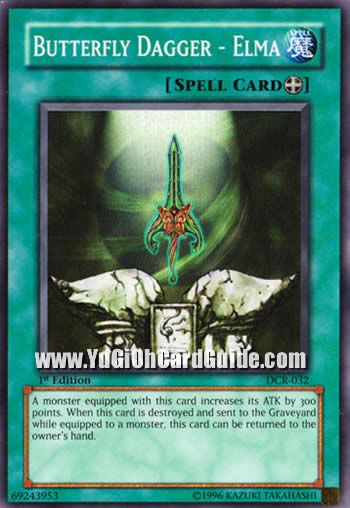 YuGiOh Butterfly Dagger - Elma