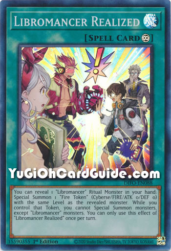 Libromancer Realized - Yu-Gi-Oh!