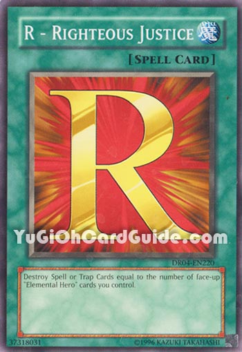 R - Righteous Justice - Yu-Gi-Oh!