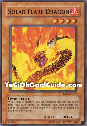 Solar Flare Dragon - Yu-Gi-Oh!