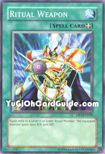 YuGiOh Ritual Weapon