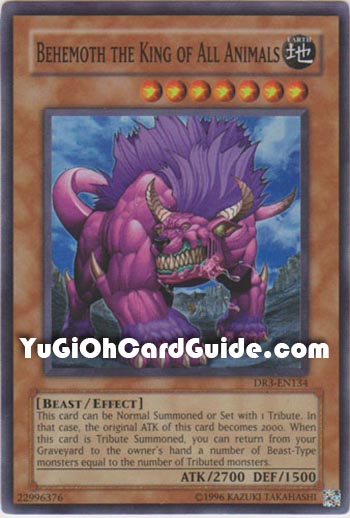 Behemoth the King of All Animals - Yu-Gi-Oh!