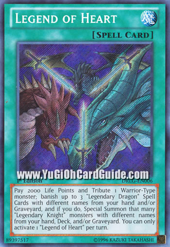 YuGiOh Legend of Heart