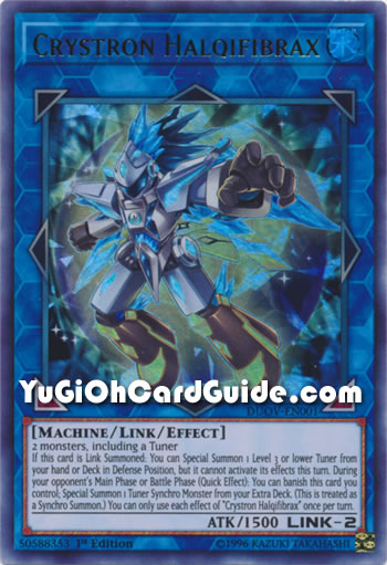 YuGiOh Crystron Halqifibrax