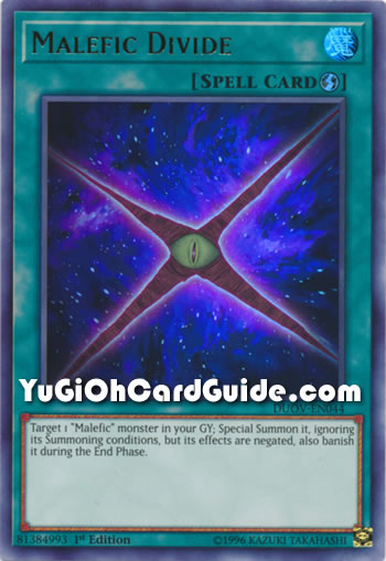 Malefic Divide - Yu-Gi-Oh!