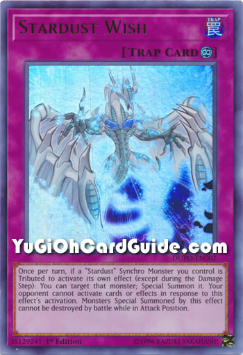 YuGiOh Stardust Wish