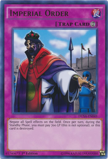 Imperial Order - Yu-Gi-Oh!