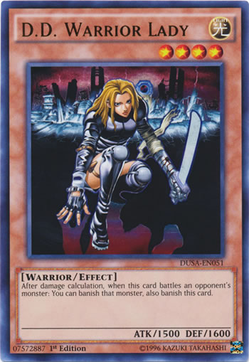 YuGiOh D.D. Warrior Lady