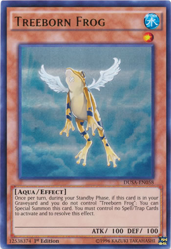 YuGiOh Treeborn Frog