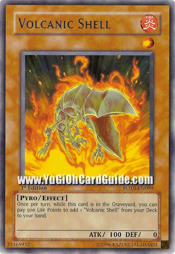Volcanic Shell - Yu-Gi-Oh!