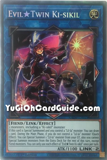 Evil★ Twin Ki-sikil - Yu-Gi-Oh!