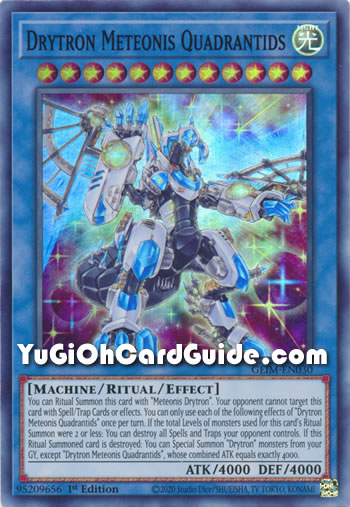 Drytron Meteonis Quadrantids - Yu-Gi-Oh!