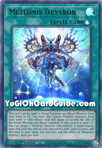 YuGiOh Meteonis Drytron