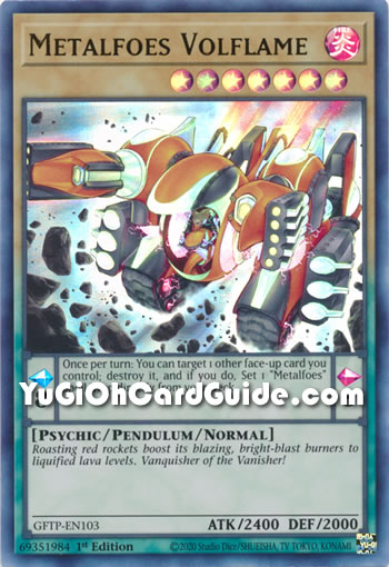 Metalfoes Volflame - Yu-Gi-Oh!