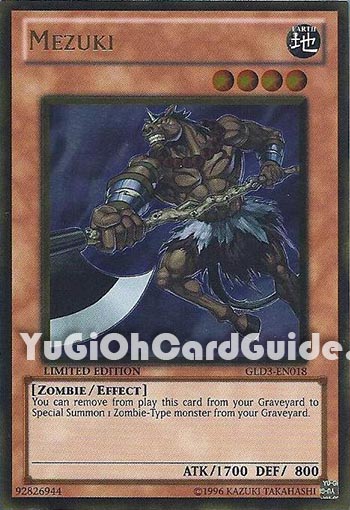 Mezuki - Yu-Gi-Oh!