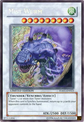 YuGiOh Mist Wurm