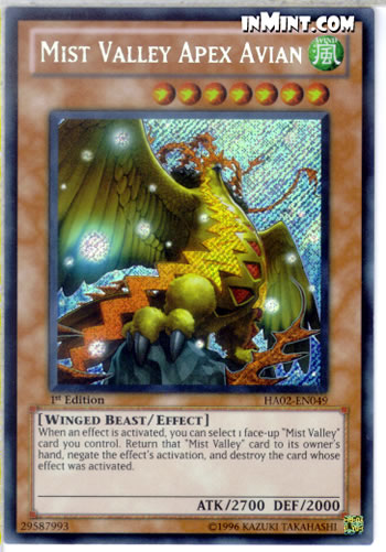 Mist Valley Apex Avian - Yu-Gi-Oh!