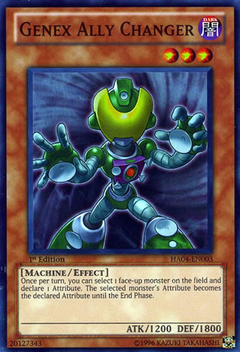 YuGiOh Genex Ally Changer YuGiOh Genex Ally Changer