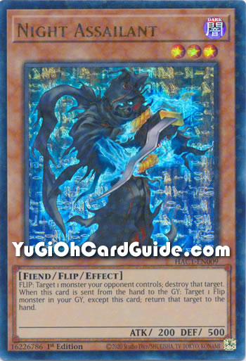 YuGiOh Night Assailant