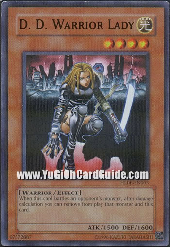 YuGiOh D.D. Warrior Lady