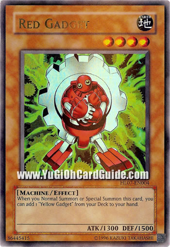 Red Gadget - Yu-Gi-Oh!