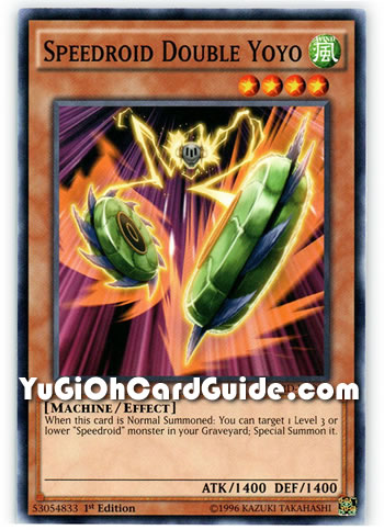 Speedroid Double Yoyo - Yu-Gi-Oh!