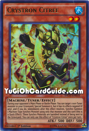 Crystron Citree - Yu-Gi-Oh!